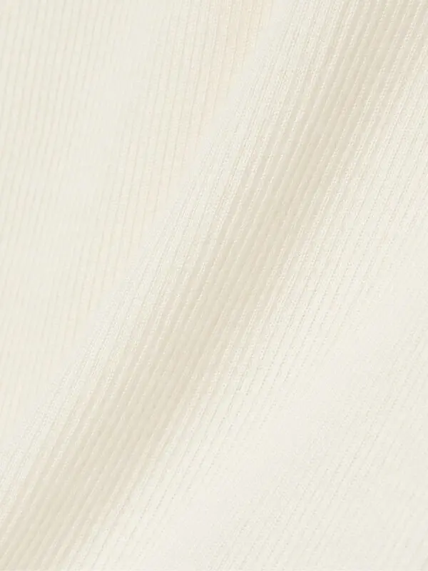 Unknown Sasuphi Lupetto Ribbed Cashmere And Silk-blend Sweater