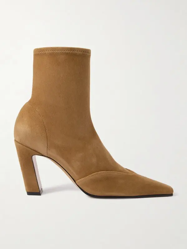 Khaite Nevada Ankle Boots - Brown