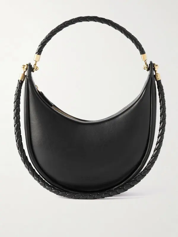 Bottega Veneta Hula Hoop Medium Leather Shoulder Bag
