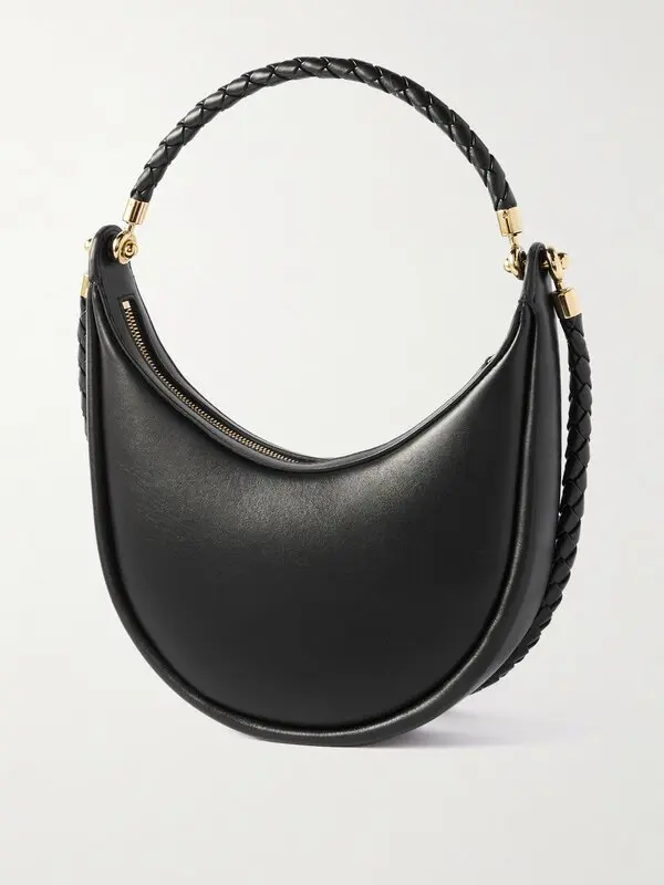 Bottega Veneta Hula Hoop Medium Leather Shoulder Bag
