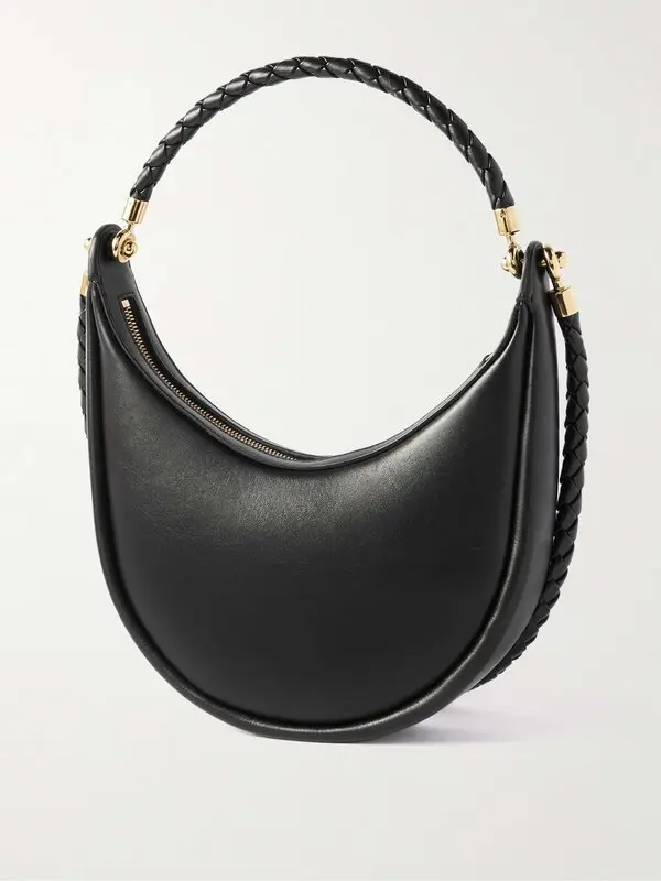 Bottega Veneta Hula Hoop Medium Leather Shoulder Bag