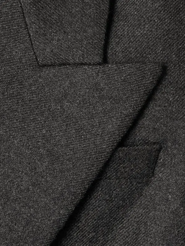 Saint Laurent Double-breasted Cashmere-twill Blazer
