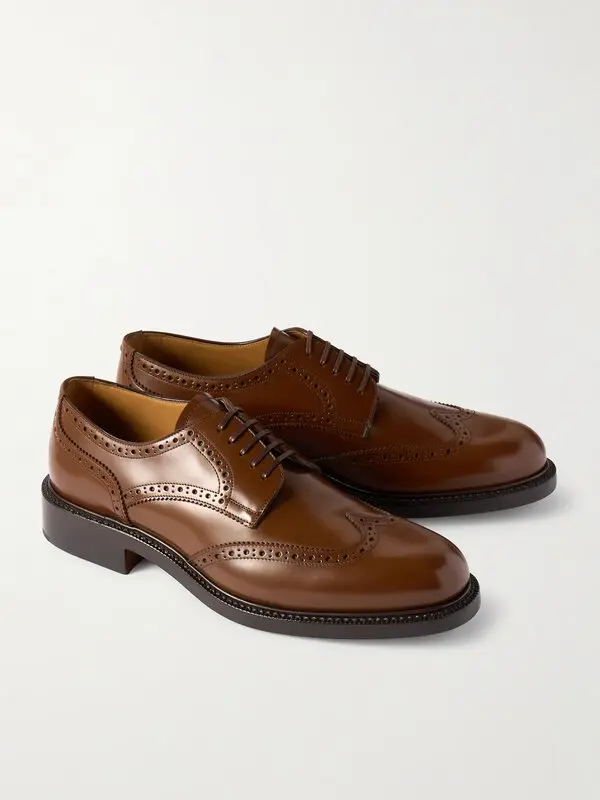 Loro Piana Oliver Walk Leather Brogues