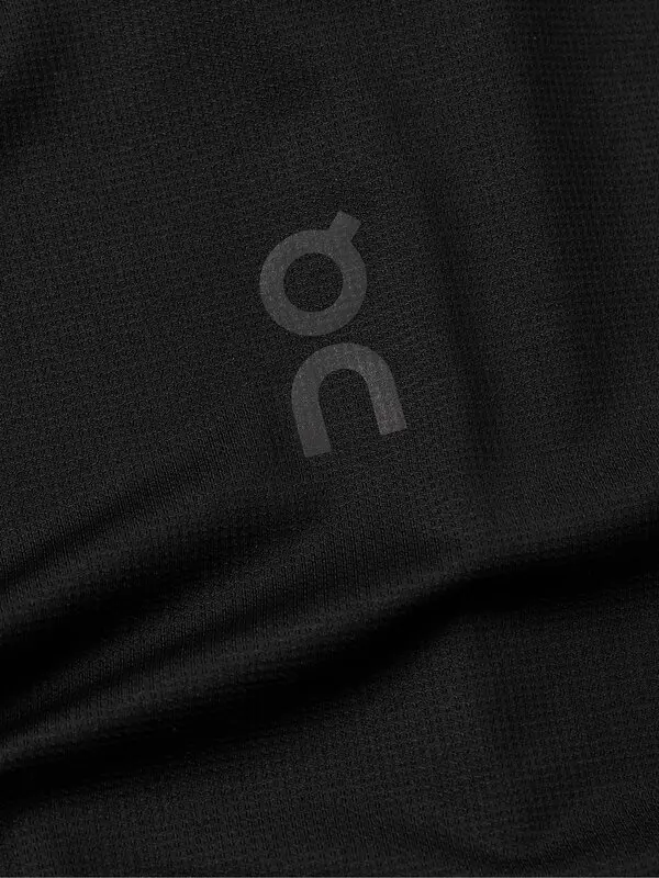 On Performance-t Stretch Recycled-jersey T-shirt - Black