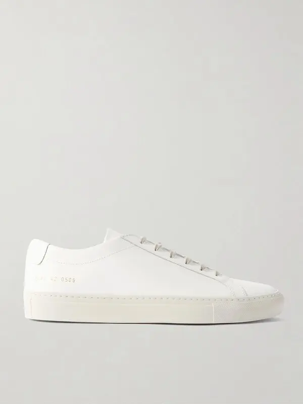 COMMON PROJECTS Original Achilles Full-grain Leather Sneakers