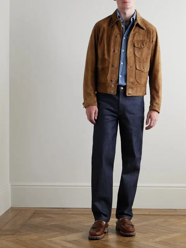 Ralph Lauren Suede Western Jacket