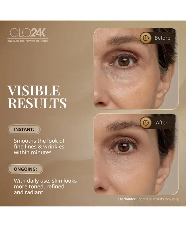 GLO24K Instant Facelift Cream With 24k Gold