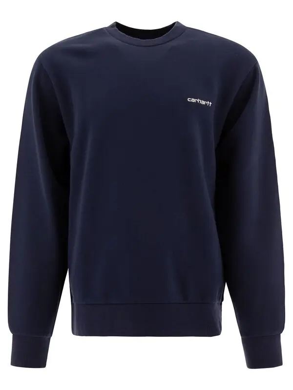 Carhartt Work In Progress Script Embroidery Sweatshirt