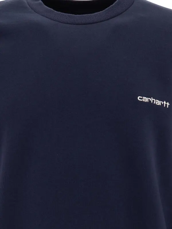 Carhartt Work In Progress Script Embroidery Sweatshirt