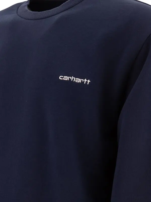 Carhartt Work In Progress Script Embroidery Sweatshirt