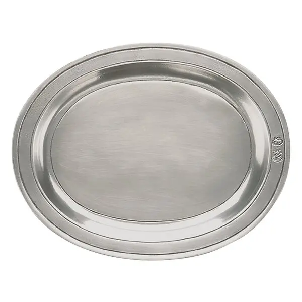MATCH Oval Incised Tray, X-small