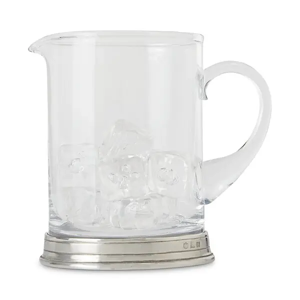 MATCH Branch Bar Pitcher, Crystal - Pewter