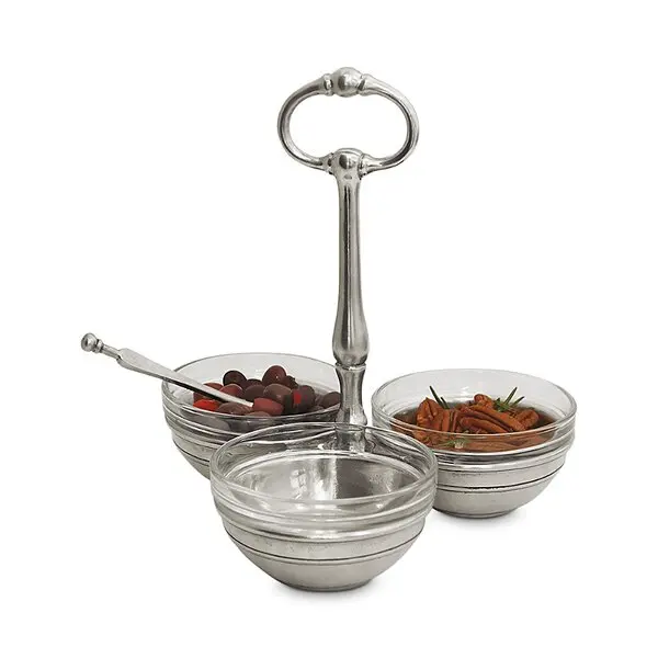 MATCH Condiment Trio - Pewter