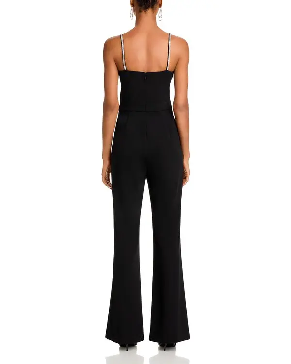 Eliza J Bow Rhinestone Jumpsuit
