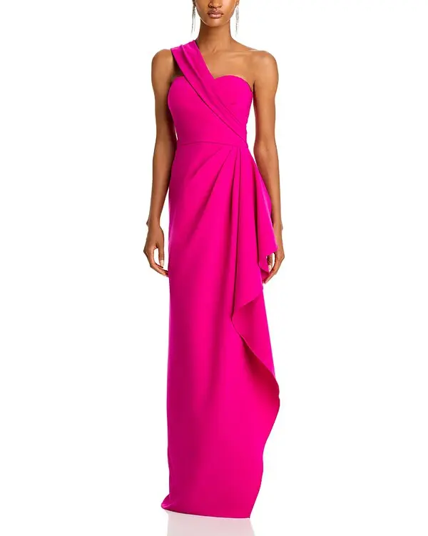 Rickie Freeman For Teri Jon One Shoulder Gown