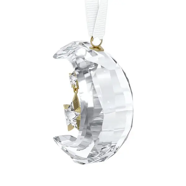 SWAROVSKI Holiday Magic Moon Ornament