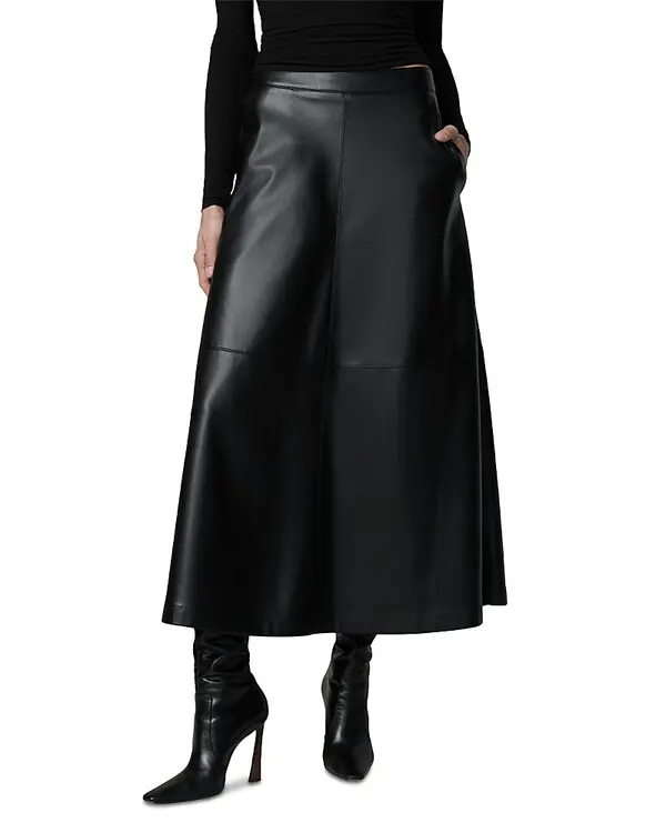 Joe's Jeans X Dani Michelle The Tavi Faux Leather Maxi Skirt