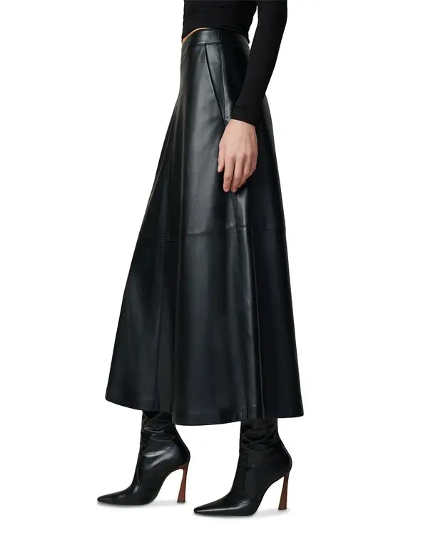 Joe's Jeans X Dani Michelle The Tavi Faux Leather Maxi Skirt