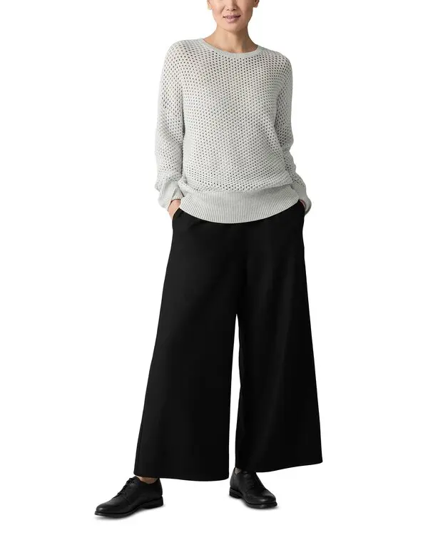 Eileen Fisher Crewneck Wool Sweater