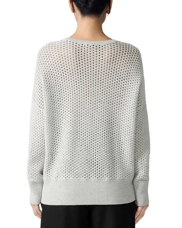 Eileen Fisher Crewneck Wool Sweater