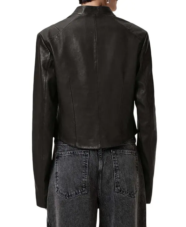ALLSAINTS Sadler Leather Biker Jacket
