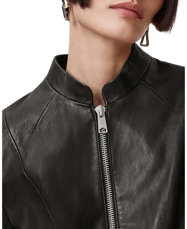 ALLSAINTS Sadler Leather Biker Jacket