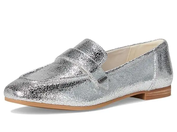 Toms Lynette Metallic Loafer Flat Shoes