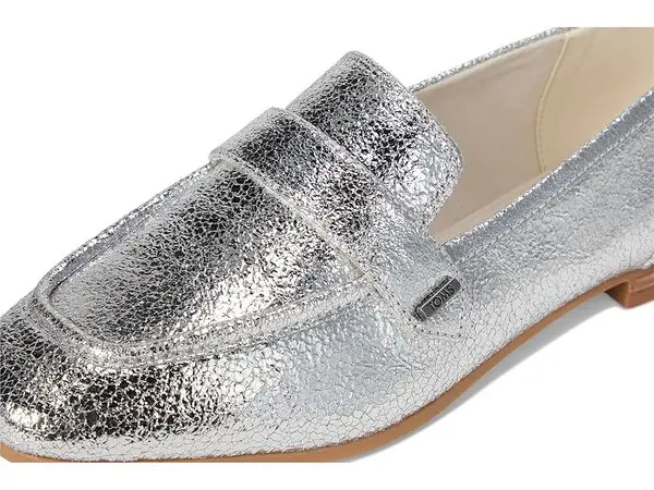 Toms Lynette Metallic Loafer Flat Shoes