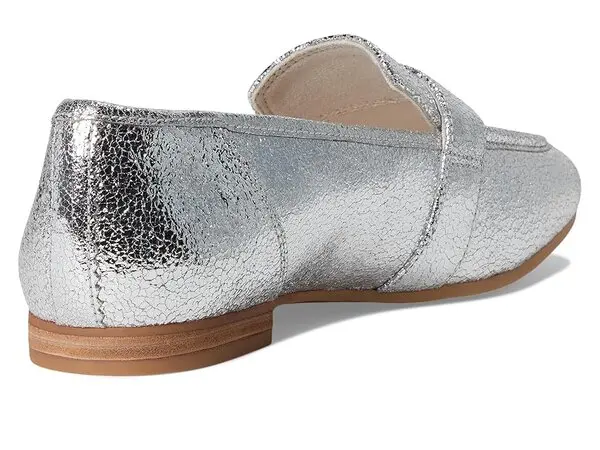 Toms Lynette Metallic Loafer Flat Shoes
