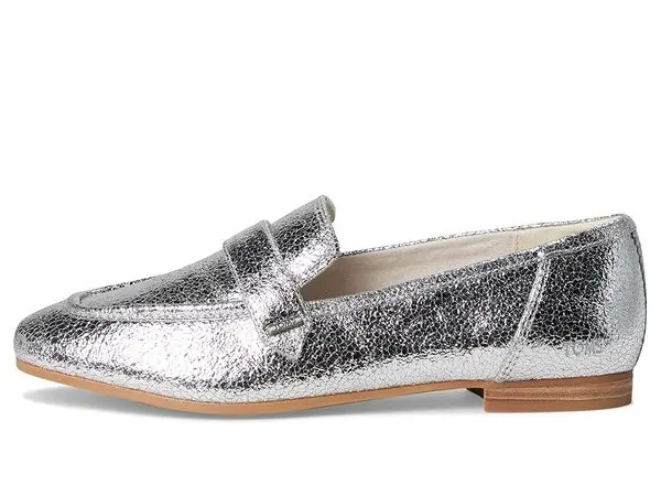 Toms Lynette Metallic Loafer Flat Shoes