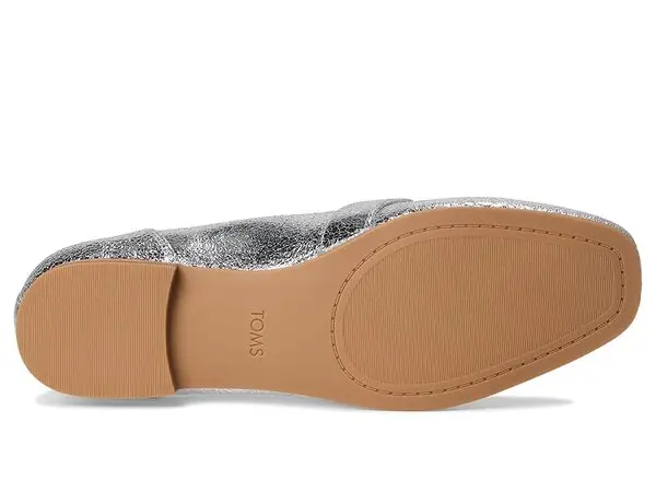 Toms Lynette Metallic Loafer Flat Shoes
