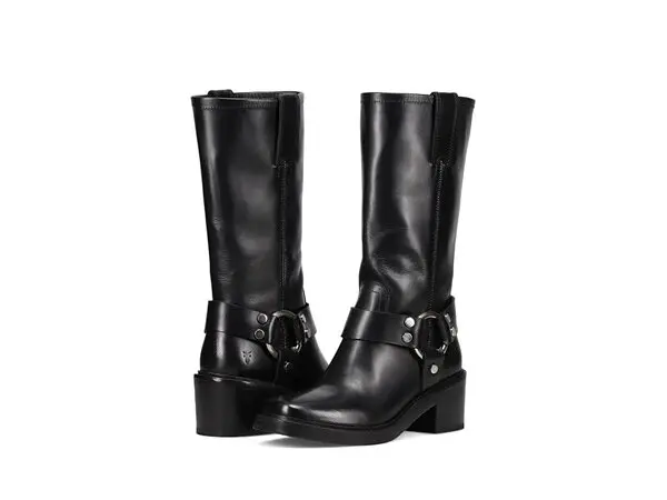 THE FRYE COMPANY Kate Harness Mid-calf Boots - Black