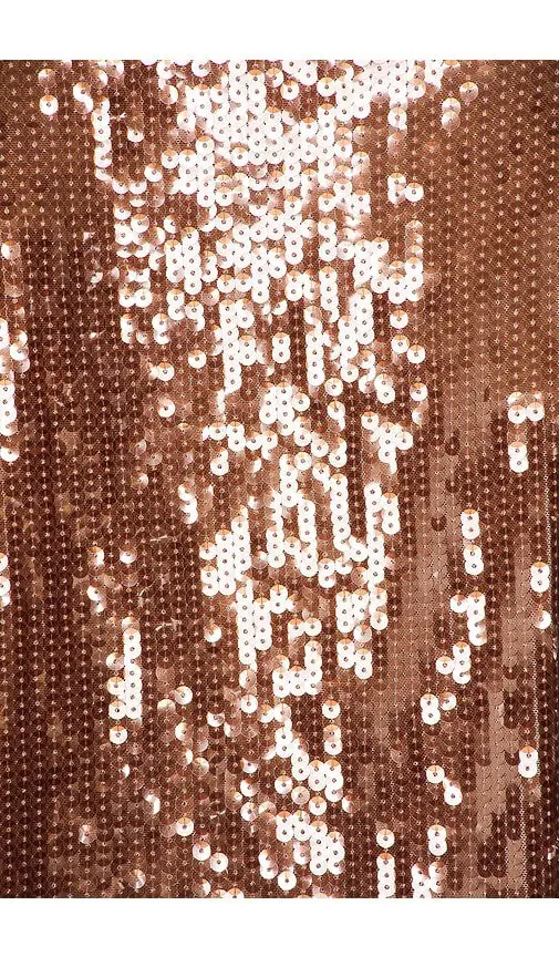 bardot verona sequin mini dress Verona Sequin Mini Dress In Chocolate