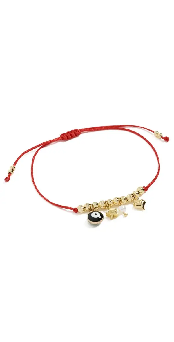Alexa Leigh Evil Eye Bracelet - Red