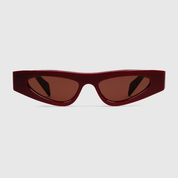 Gucci Cat Eye Bordeaux Sunglasses GUCCI Sunglasses GG1714S 003 Bordeaux 2024 main image 4