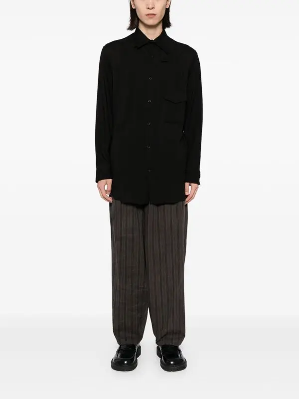 Yohji Yamamoto Collar Tab Shirt