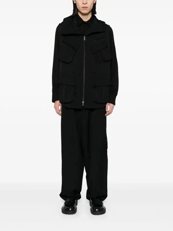 Yohji Yamamoto Tuck Tab Trousers