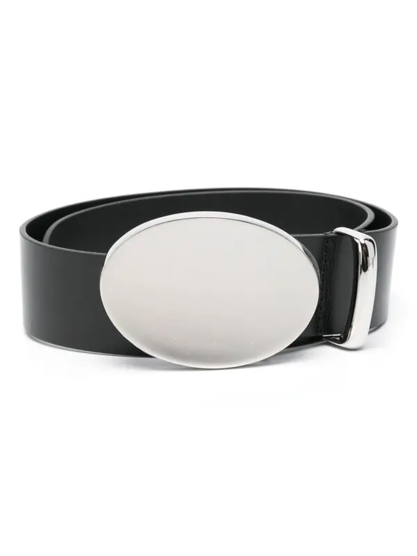 Isabel Marant Leonie Leather Belt - Black