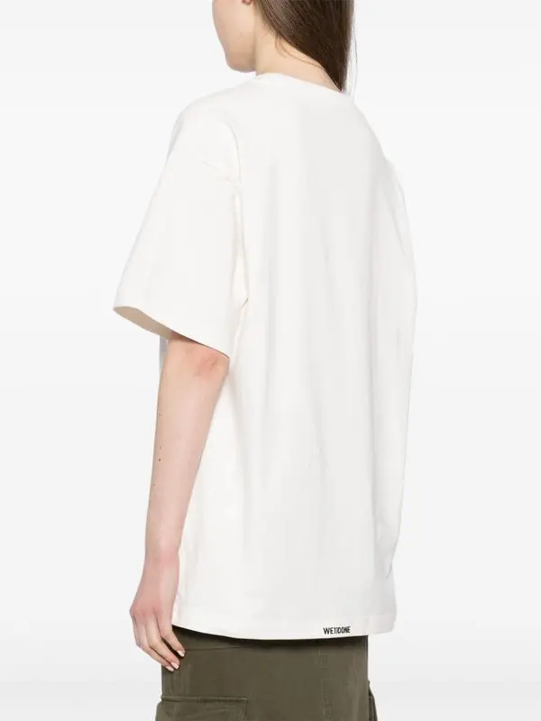 We11Done Pearl Bear T-shirt - Neutrals
