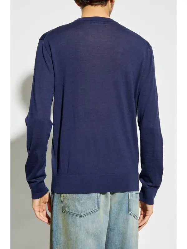 DIESEL® K-garth Wool Jumper - Blue