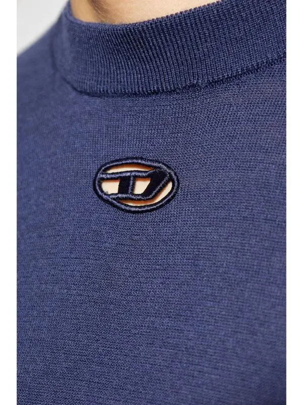 DIESEL® K-garth Wool Jumper - Blue