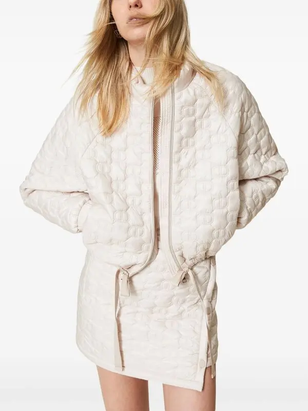 TWINSET Oval T Quilted Puffer Jacket