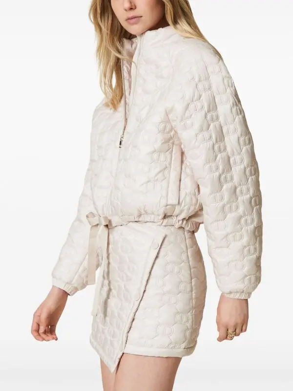 TWINSET Oval T Quilted Puffer Jacket