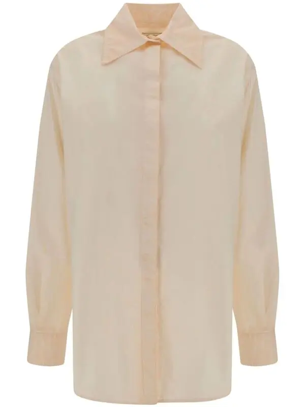 QUIRA Cotton Shirt - Pink
