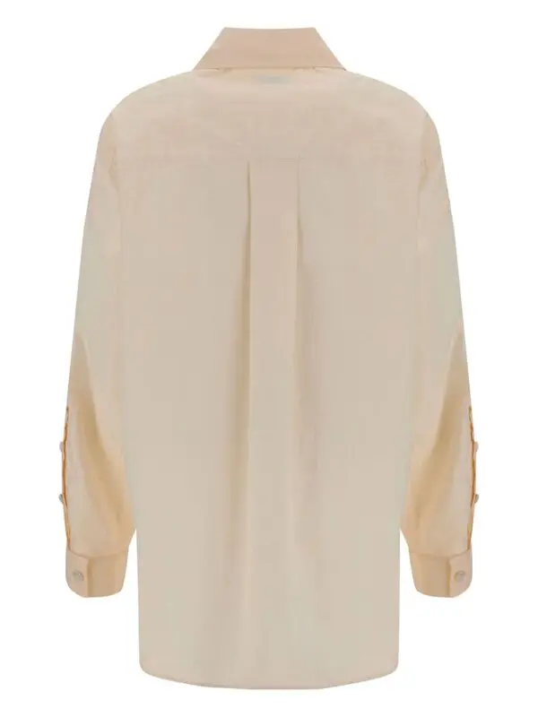QUIRA Cotton Shirt - Pink