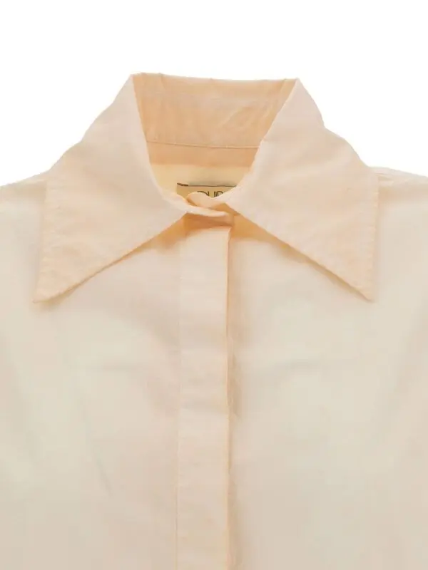 QUIRA Cotton Shirt - Pink