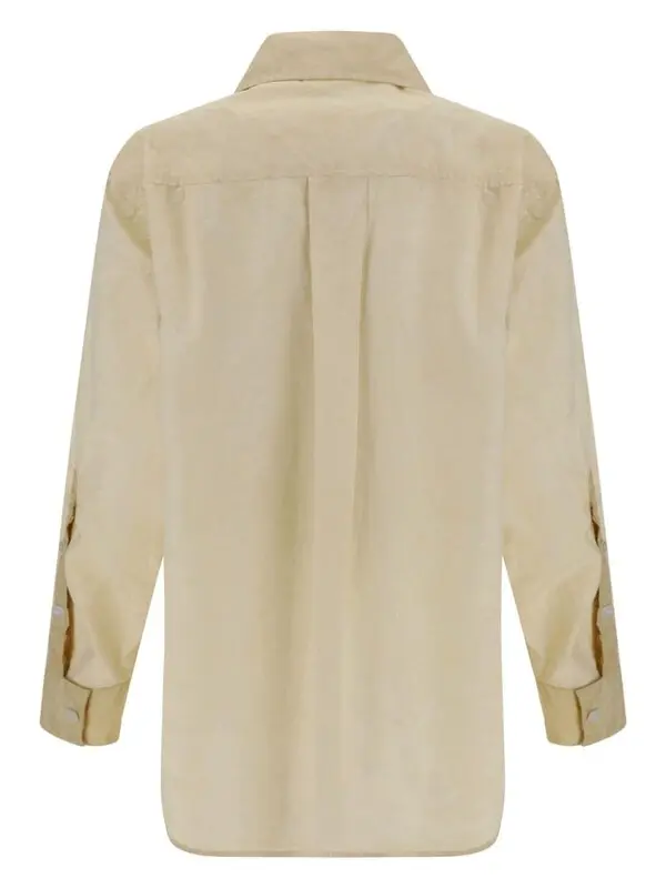 QUIRA Cotton Shirt - Neutrals