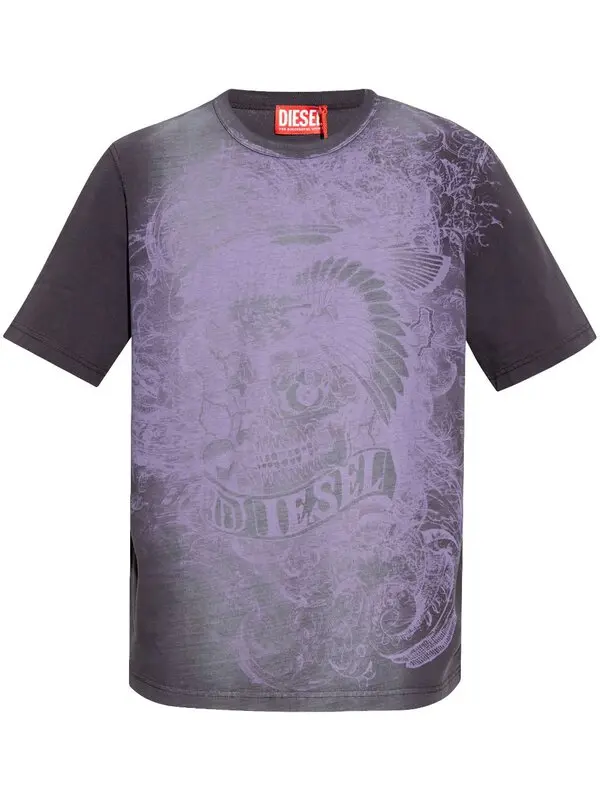 DIESEL® T-adjust Q5 T-shirt - Purple