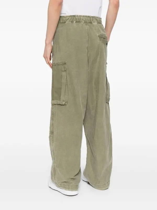 Mihara Yasuhiro Cotton Cargo Pants - Green