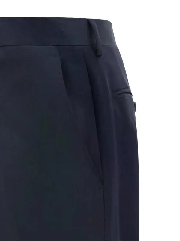 LARDINI Wool Single-breasted Suit - Blue